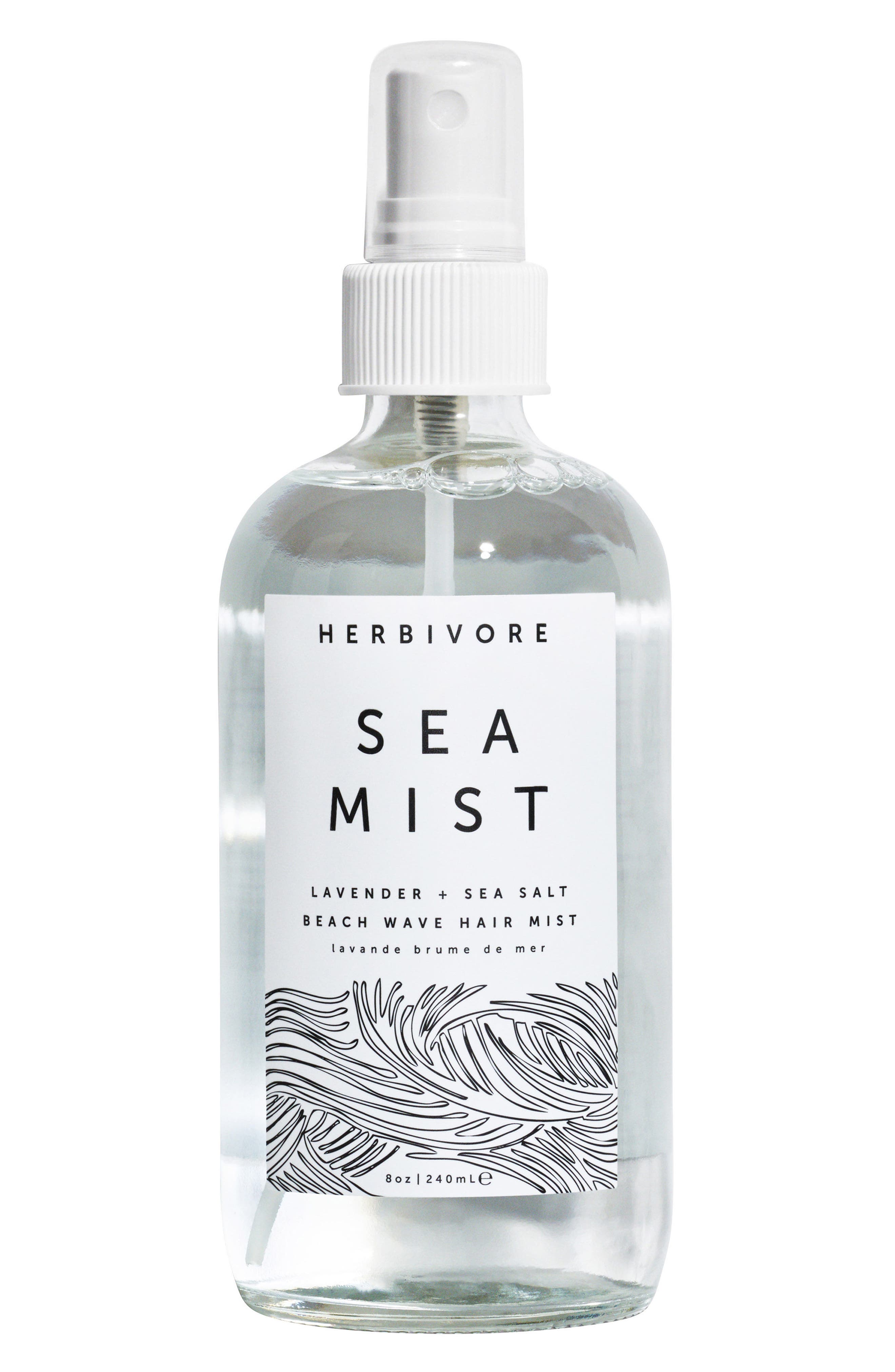 Sea mist - lavender + sea salt beach wave hair mist by Herbivore ...