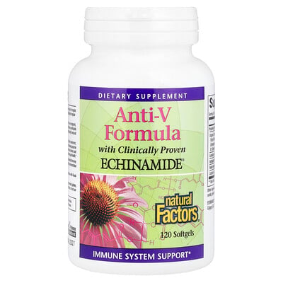 Anti-v formula with clinically proven echinamide®, 120 softgels by ...