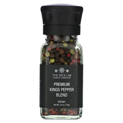 Premium kings pepper blend, grinder, 2.6 oz (73 g) by The spice lab ...