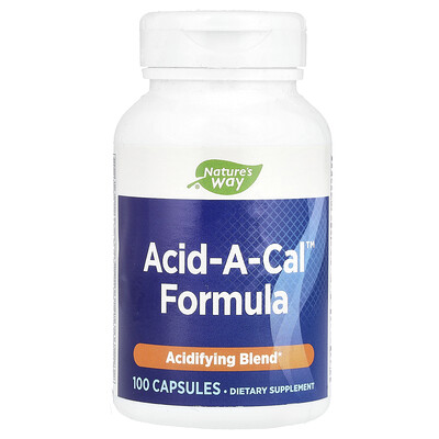 Acid-a-cal™ formula, 100 capsules by Nature's way : review - Vitamins ...