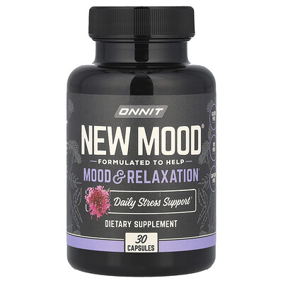 New mood®, mood & relaxation, 30 capsules by Onnit Reviews - Vitamins ...