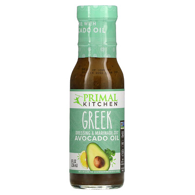 Dressing & marinade made with avocado oil, greek, 8 fl oz (236 ml) by ...