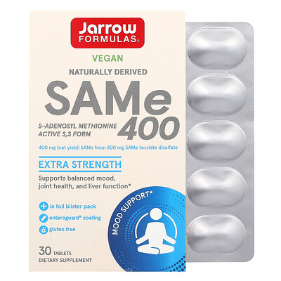 Same 400, extra strength, 400 mg, 30 tablets by Jarrow formulas ...