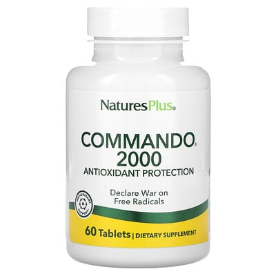 Commando 2000, 60 tablets by Naturesplus : review - Vitamin & suplemen ...