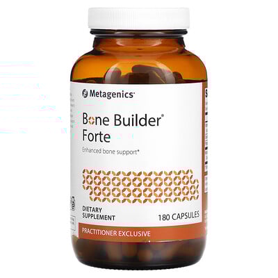 Bone builder forte, 180 capsules by Metagenics : review - Vitamins ...