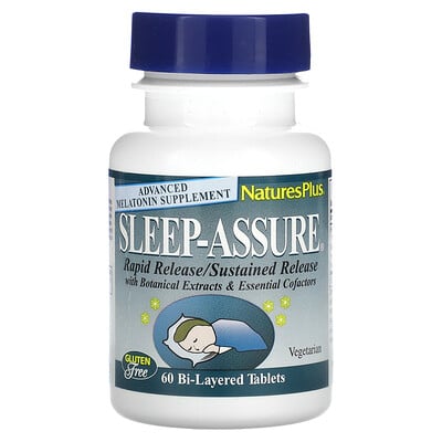 Sleep assure, 60 bi-layered tablets by Naturesplus : review - Vitamins ...