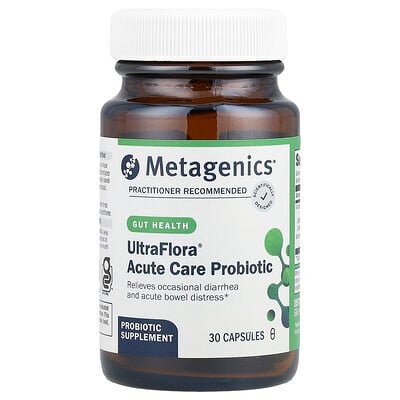 Ultraflora® acute care probiotic, 30 capsules by Metagenics : review ...