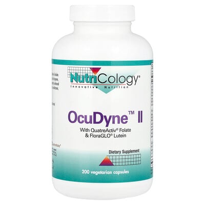 Ocudyne™ ii, 200 vegetarian capsules by Nutricology : review - Vitamins ...