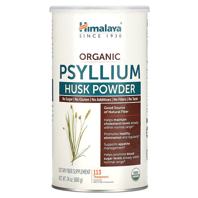 Organic psyllium husk powder, 24 oz (680 g) by Himalaya : review ...