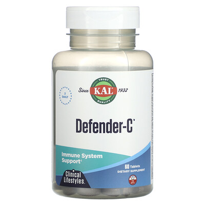 Defender-c, 60 tablets by Kal : review - Vitamins & supplements ...