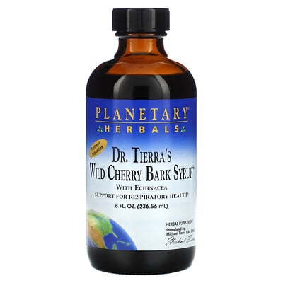 Dr. tierra's wild cherry bark syrup, 8 fl oz (236.56 ml) by Planetary ...