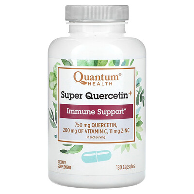 Super quercetin+, 180 capsules by Quantum health Reviews - Vitamins ...