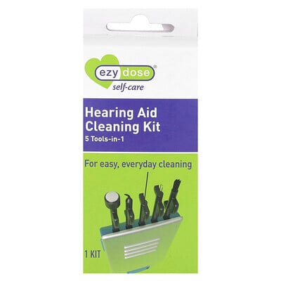Self-care, hearing aid cleaning kit, 1 kit by Ezy dose : review ...