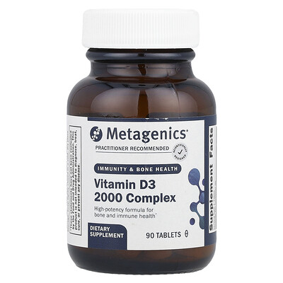 Vitamin d3 2000 complex, 90 tablets by Metagenics Reviews - Vitamins ...