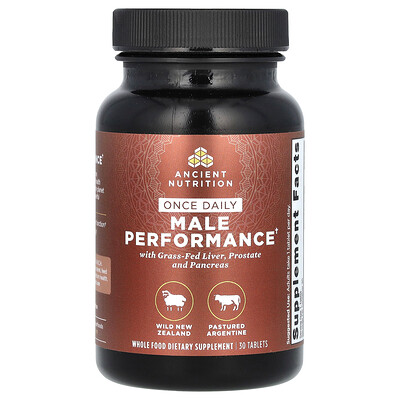 Once daily male performance, 30 tablets by Ancient nutrition : review ...