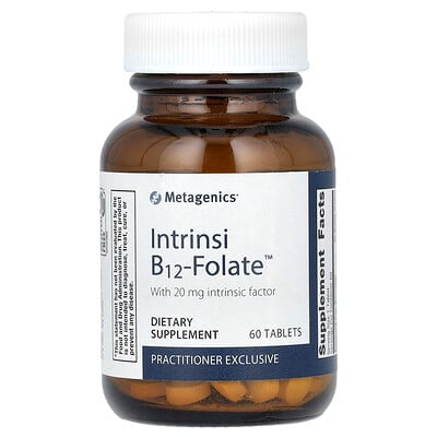 Intrinsi b12-folate, 60 tablets โดย Metagenics รีวิว - วิตามินและอาหาร ...