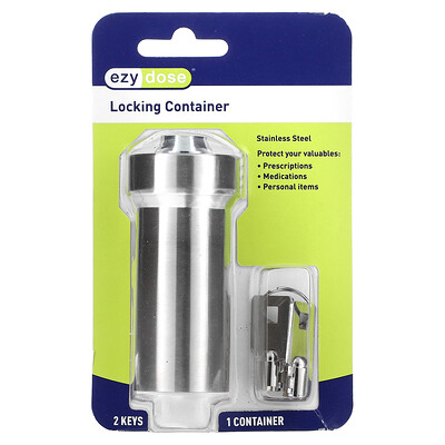 Locking container, stainless steel, 3 pieces by Ezy dose : review ...
