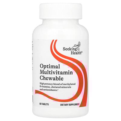Optimal multivitamin chewable, 60 tablets by Seeking health : review ...