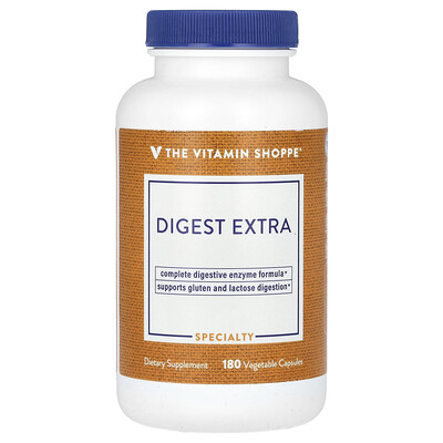 Digest extra, 180 vegetable capsules by The vitamin shoppe : review ...