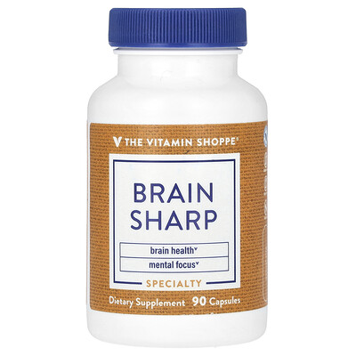 Brain sharp, 90 capsules by The vitamin shoppe : review - Vitamins ...