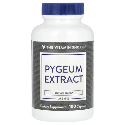 Men's pygeum extract, 100 capsules by The vitamin shoppe : review ...