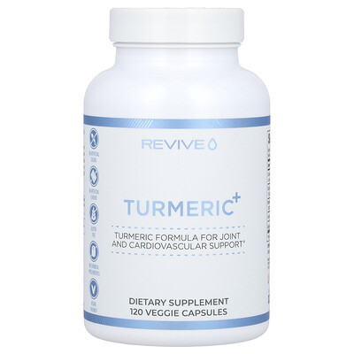 Turmeric+, 120 veggie capsules by Revive : review - Vitamins ...