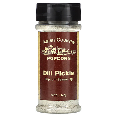 Popcorn seasoning, dill pickle, 5 oz (142 g) by Amish country popcorn ...