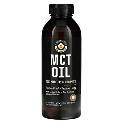 Mct oil, 15 fl oz (443 ml) by Rapidfire : review - Vitamins ...