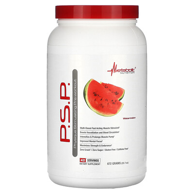 P.s.p. physique stimulating pre-workout, watermelon, 23.7 oz (672 g) by ...
