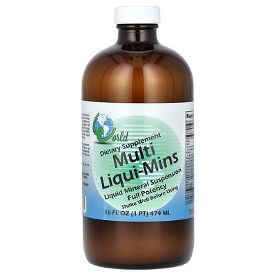 Multi liqui-mins, 16 fl oz (474 ml) by World organic : review ...
