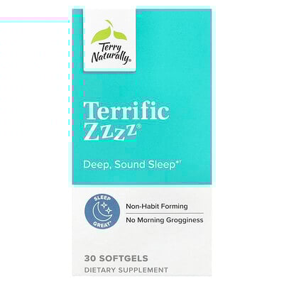 Terrific zzzz®, 30 softgels by Terry naturally : review - Vitamins ...