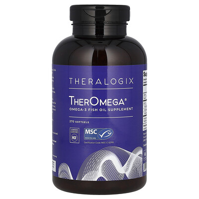 Theromega, 270 softgels by Theralogix : review - Vitamins & supplements ...