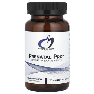 Prenatal pro™, 120 vegetarian capsules by Designs for health : review ...