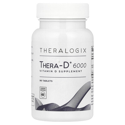 Thera-d 6000, 90 tablets by Theralogix : review - Vitamins ...