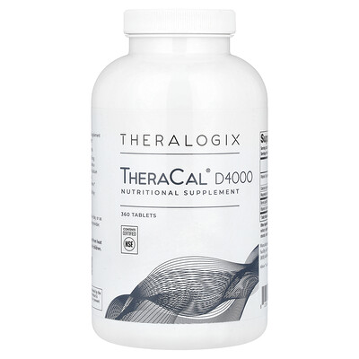 Theracal d4000, 360 tablets by Theralogix Reviews - Vitamins ...