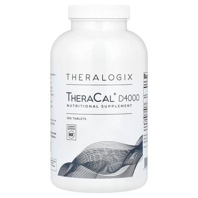 Theracal d4000, 360 tablets by Theralogix : review - Vitamin & suplemen ...
