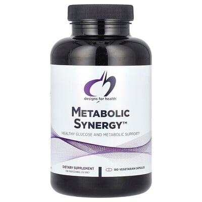 Metabolic synergy™, 180 vegetarian capsules by Designs for health ...