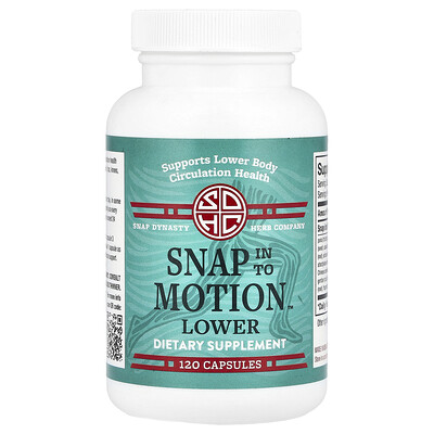 Snap in to motion™ lower, 120 capsules by Snap dynasty : review ...