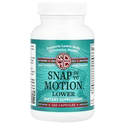 Snap in to motion™ lower, 120 capsules by Snap dynasty : review ...
