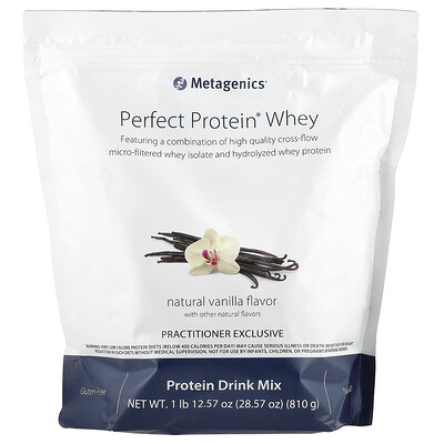 Perfect protein® whey, natural vanilla , 1 lb 12.57 oz (810 g) by ...