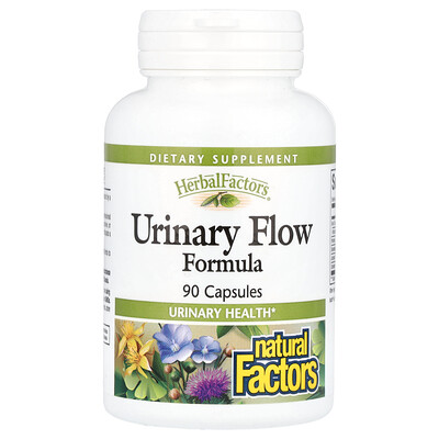 Herbal factors®, urinary flow formula, 90 capsules by Natural factors ...