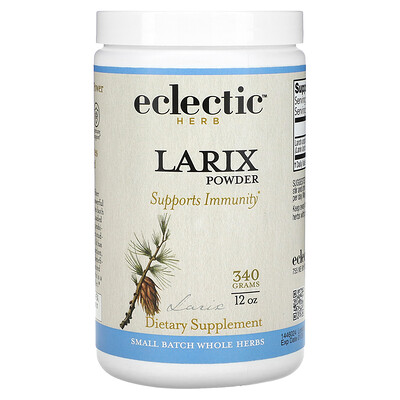 Larix powder, 12 oz (340 g) by Eclectic herb : review - 維生素和補充品 ...