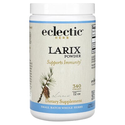 Larix powder, 12 oz (340 g) by Eclectic herb : review - Vitamins ...