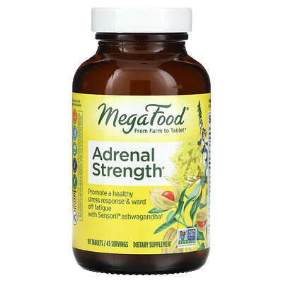 Adrenal strength, 90 tablets by Megafood : review - Vitamins ...