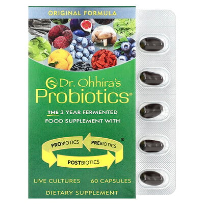 Probiotics, original formula, 60 capsules by Dr. ohhira's Reviews ...