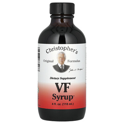 Vf syrup, 4 fl oz (118 ml) by Christopher's original formulas Reviews ...