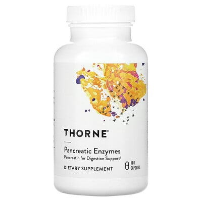 Pancreatic enzymes, 180 capsules by Thorne : review - Vitamins ...