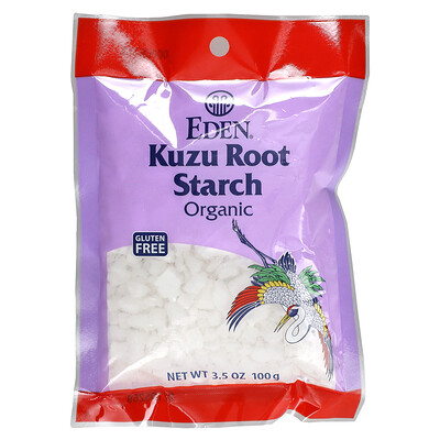 Organic kuzu root starch, 3.5 oz (100 g) by Eden foods Reviews - Canned ...