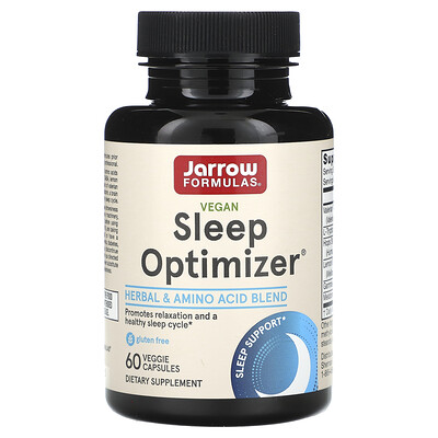 Vegan sleep optimizer, 60 veggie capsules by Jarrow formulas Reviews ...