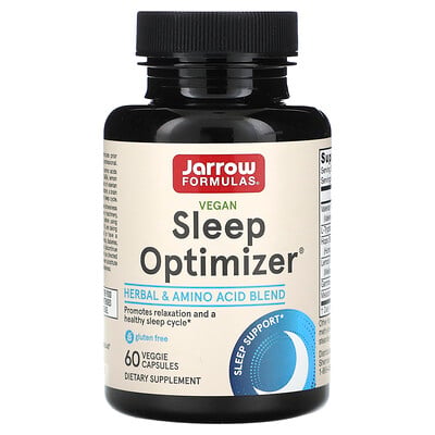 Vegan sleep optimizer, 60 veggie capsules da Jarrow formulas Avaliações ...